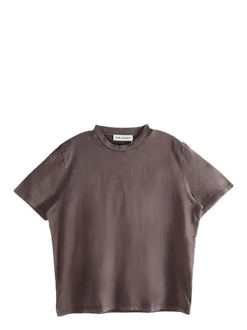 Our Legacy Box T-shirt - Worn Brown