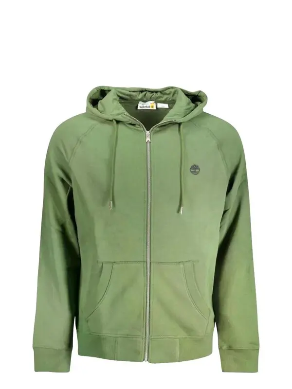 Timberland Cotton Zip-up Hoodie - Green