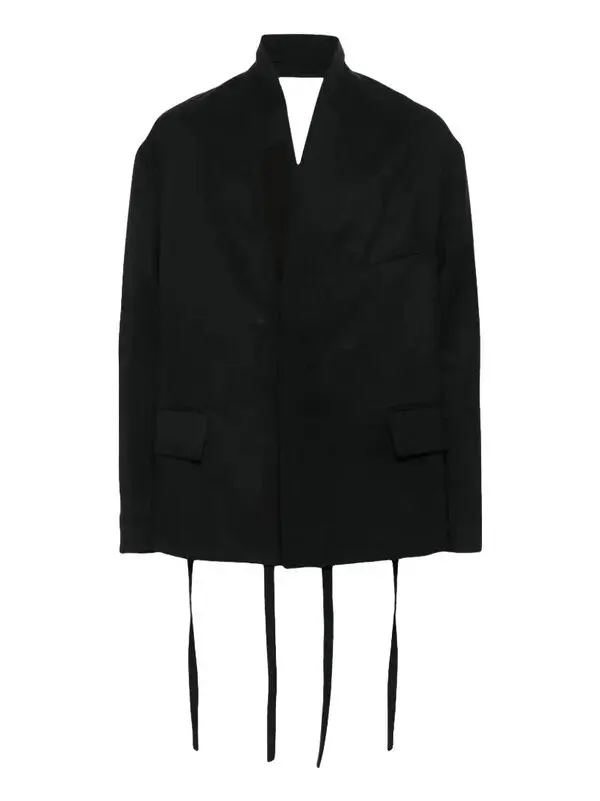 MORDECAI Wool Jacket - Black