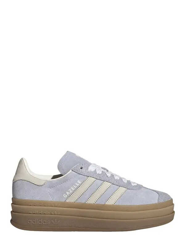 Adidas Gazelle Bold Sneakers - Crystal Sky Blue/chalk Pearl/ice Gold Met.
