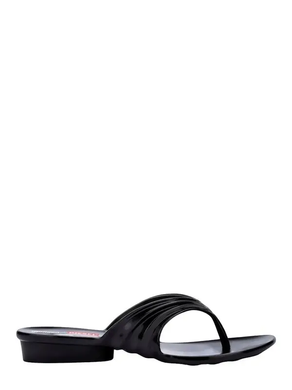 Melissa X Diesel Quantum Flip Flop - Black