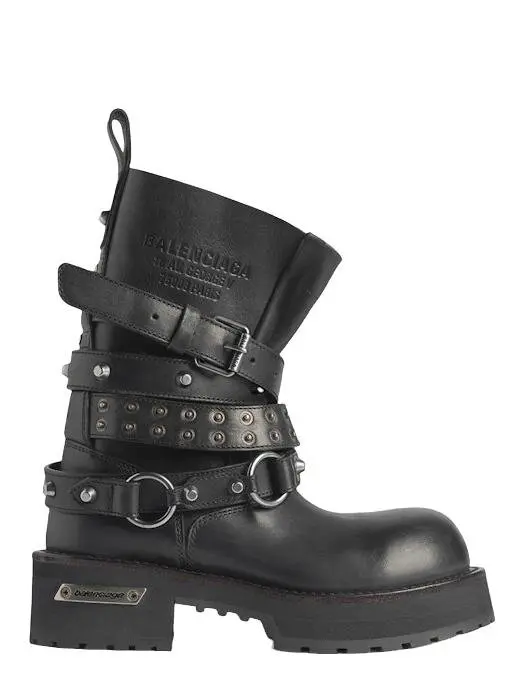 Balenciaga Venom City Ankle Boot - Black