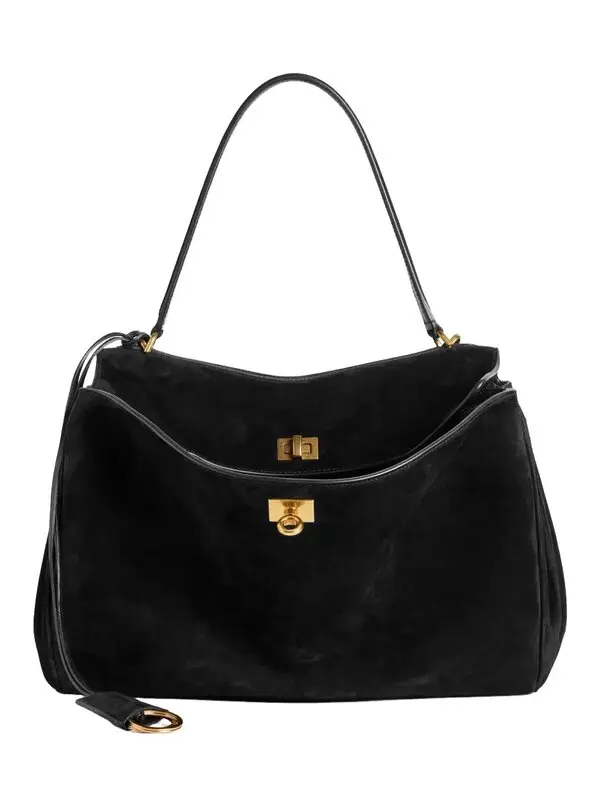 Balenciaga Medium Rodeo Shoulder Bag - Black