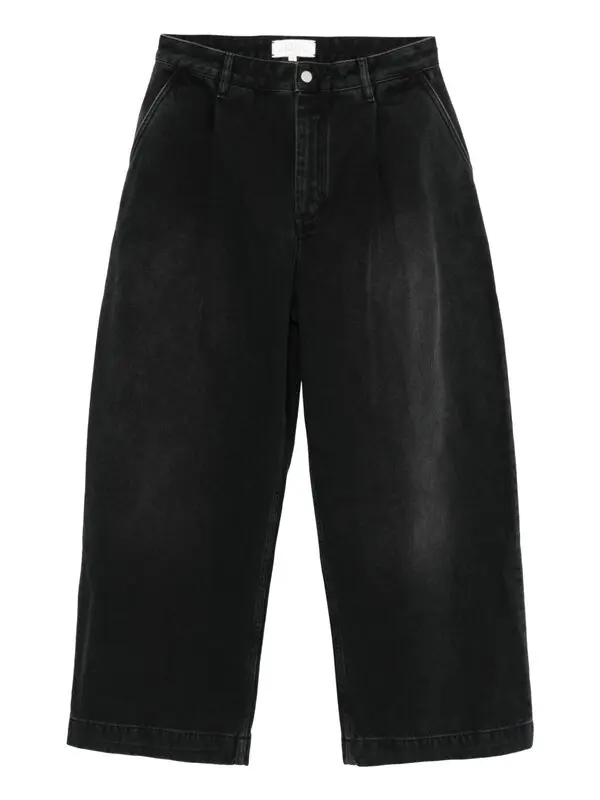 Studio Nicholson Wide-leg Trousers - Black