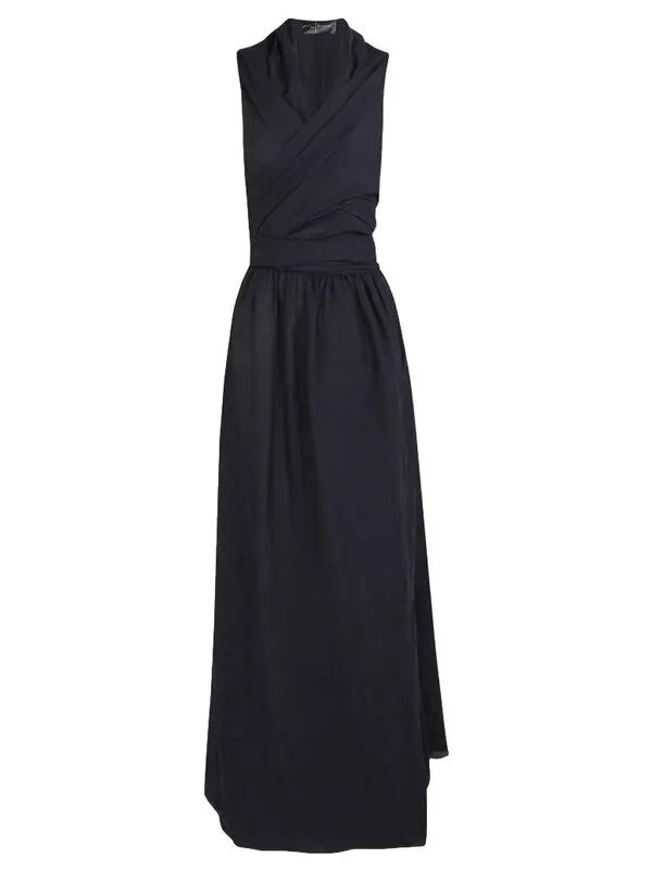 CORTANA Mar Long Dress - Blue