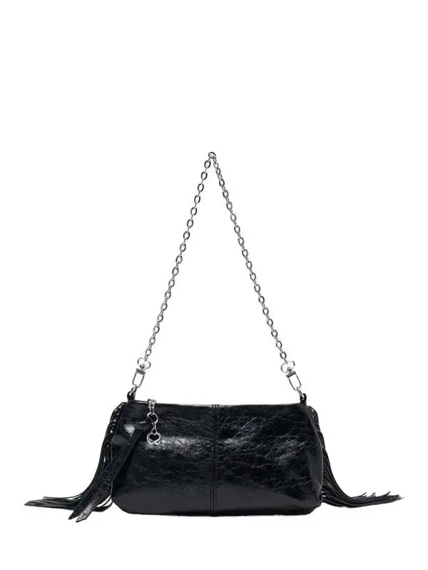 Maje Miss M Pouch Bag - Black