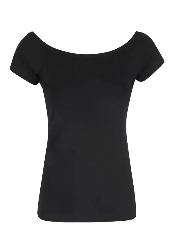 Filippa K Off-the-shoulder T-shirt - Black