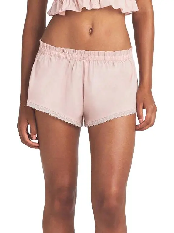 SKIMS Poplin Apparel Shorts - Dusty Pink