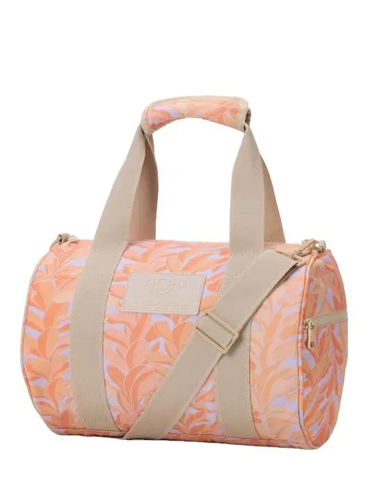 ALOHA COLLECTION Stubby Lei Stand Duffle Bag - Peachy