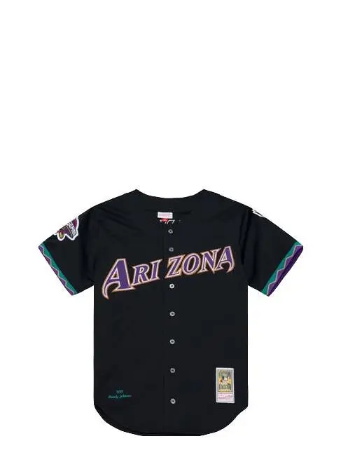 Mitchell & Ness Randy Johnson Arizona Diamondbacks 2001 Authentic Jersey - Black