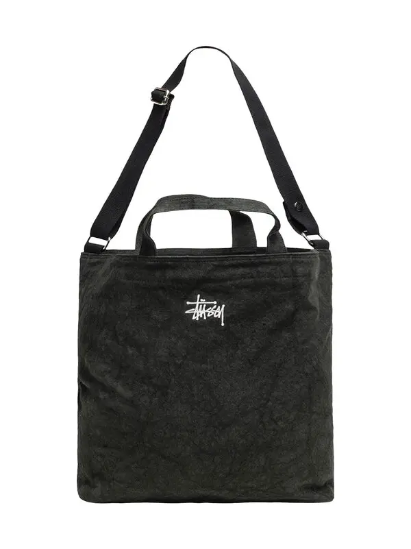 StÜssy Needle Punch Crossbody Bag - Black