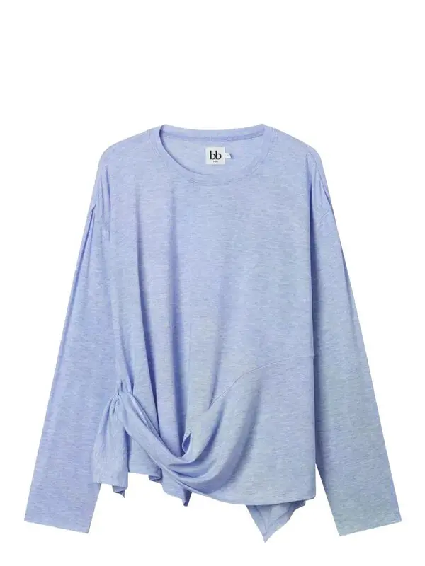 B+AB Knot Asymmetric Top - Blue