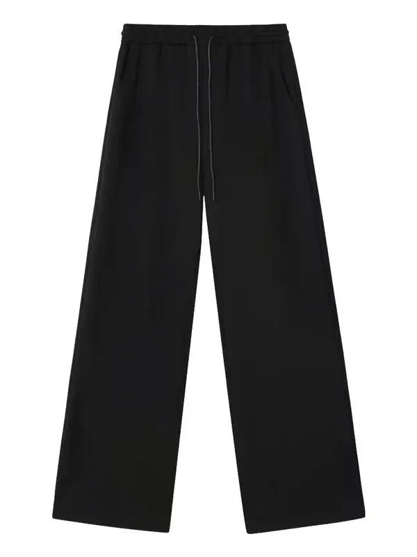 TOUT A COUP Drawstring Track Pants - Black