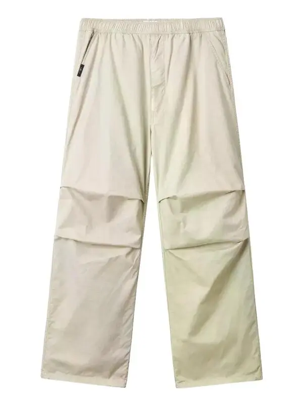 Izzue Logo Patch Trousers - Neutrals