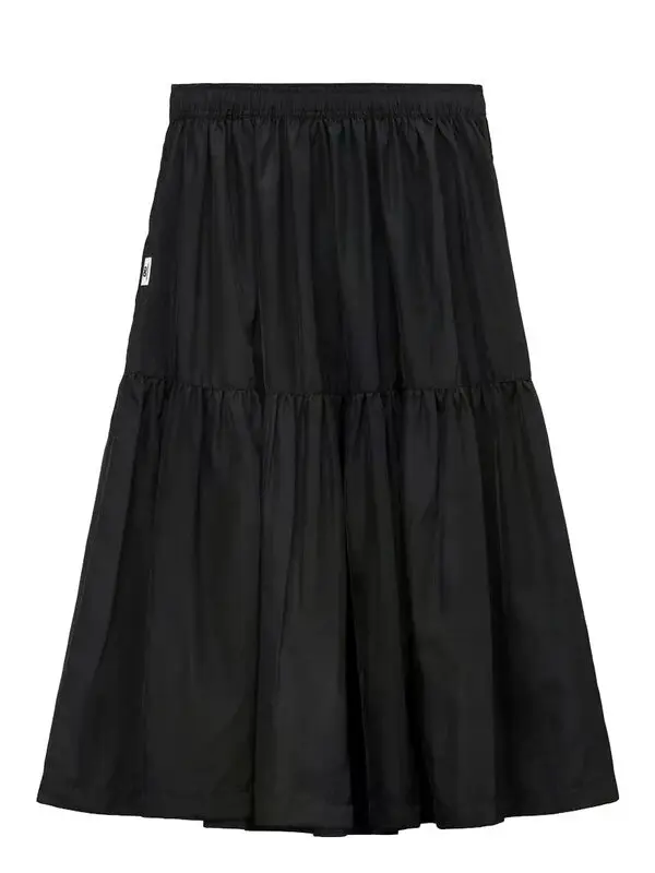 CHOCOOLATE Tiered Skirt - Black