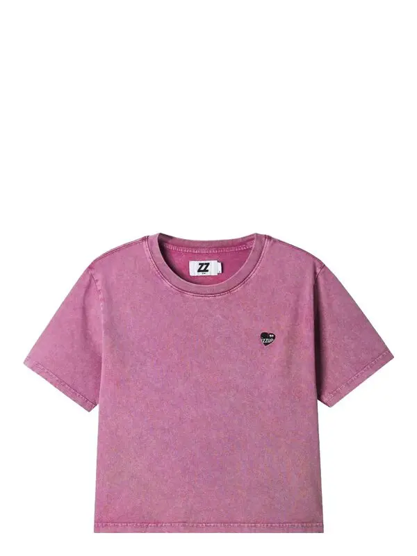 Izzue Patch T-shirt - Pink