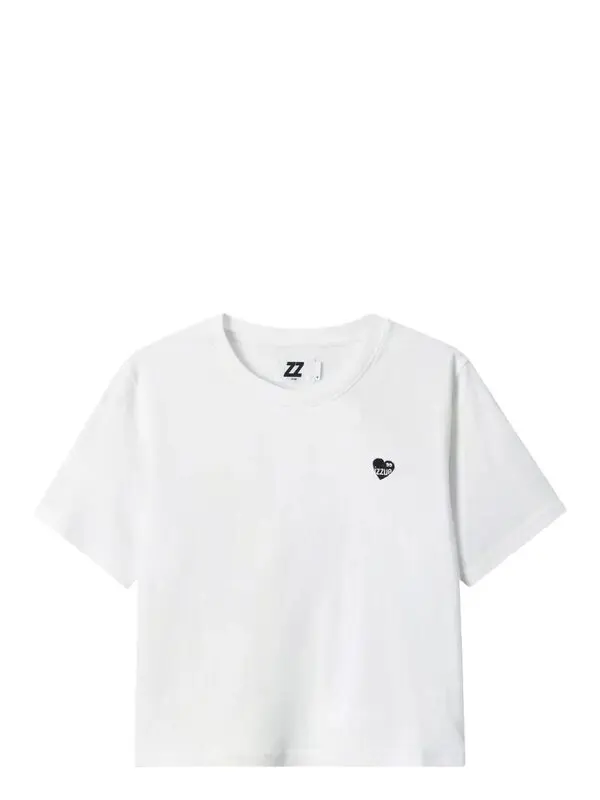 Izzue Heart-motif T-shirt - White
