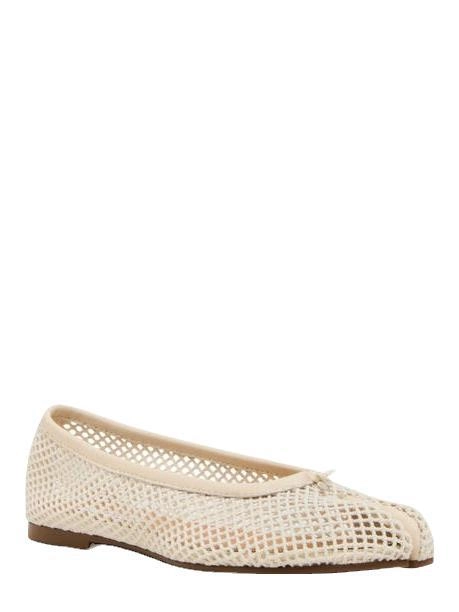 Steve Madden Calico Split Toe Ballet Flat - Bone
