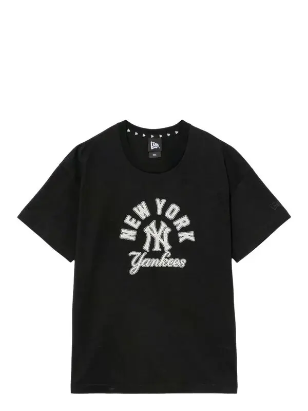 New Era Embroidered T-shirt - Black