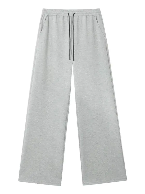 TOUT A COUP Drawstring Track Pants - Grey
