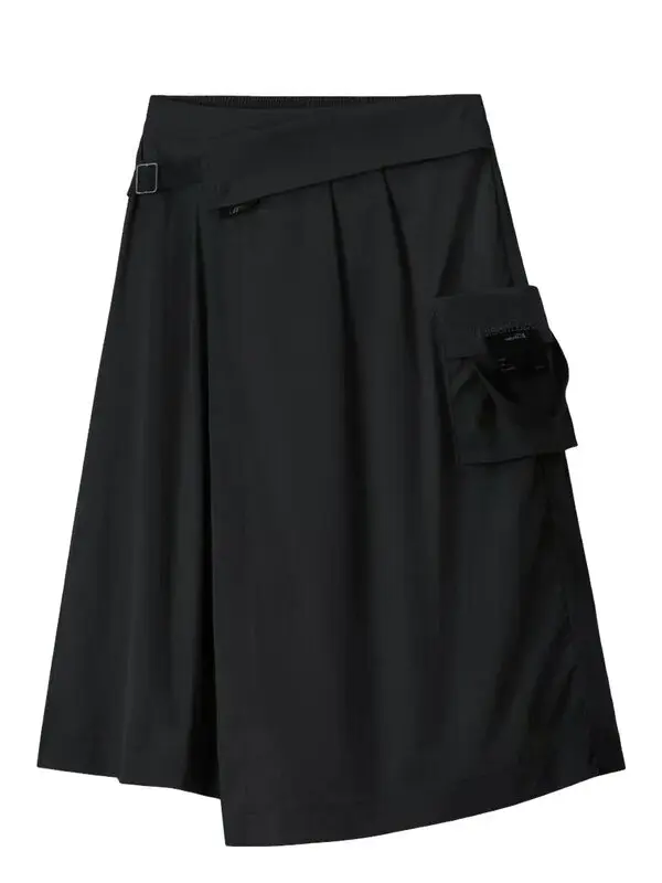 Izzue Buckle-detail Skirt - Black