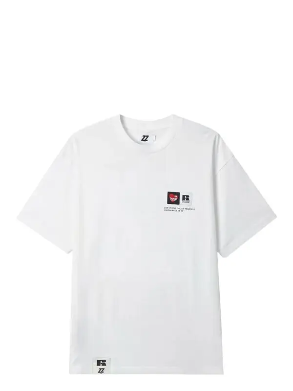 Izzue Logo Patch T-shirt - White