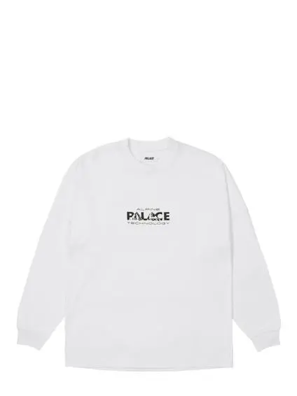 PALACE Alpine Tech Longsleeve - White