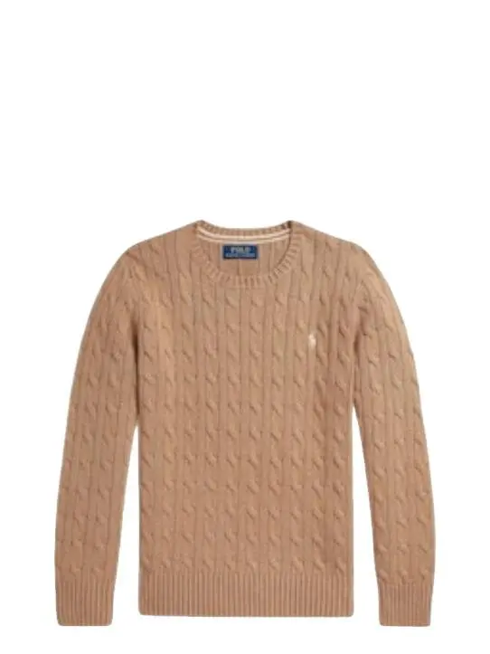 Polo Ralph Lauren Longsleeve Fullzip Hoodie - Camel Heather