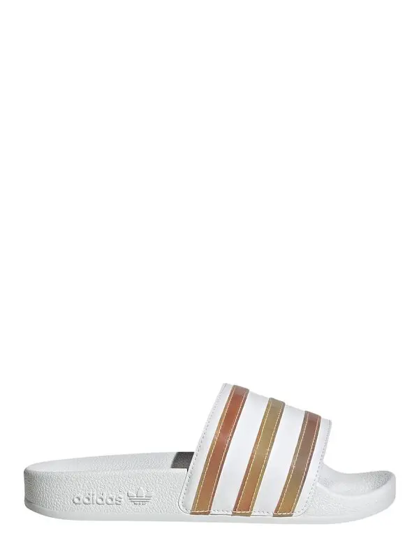 Adidas Adilette Slides - Cloud White/multicolor