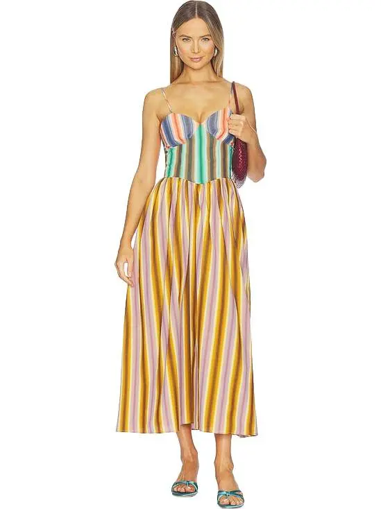 Celiab Duku Midi Dress - Multi
