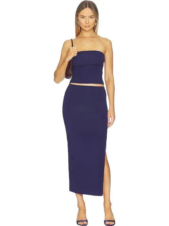 ALL THE WAYS Natalie Skirt Set - Navy