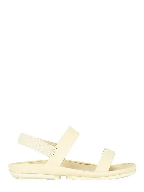Camper Right Isla Sandal - Light Pastel Yellow