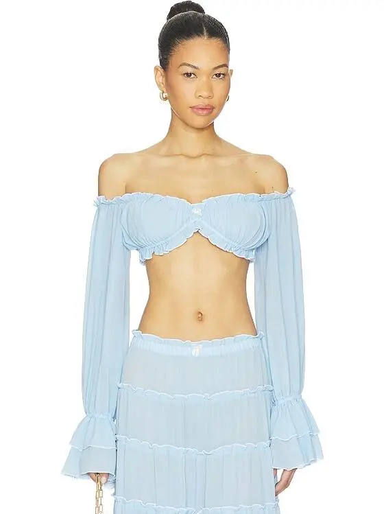 BANANHOT Elma Shirt - Pacific Blue