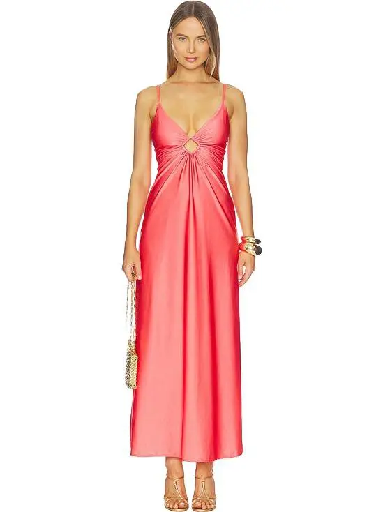 BOAMAR Verona Long Dress - Rose