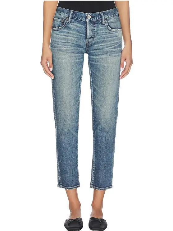 Moussy Vintage Alice Tapered Jeans - Blue