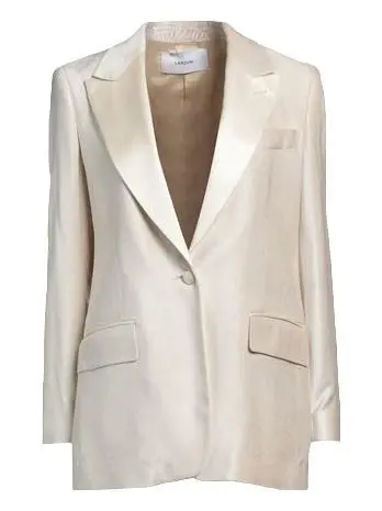 LARDINI Viscose Blazer - Beige