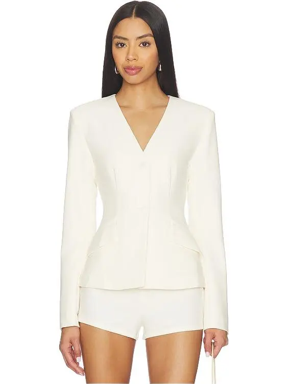 ALL THE WAYS Kourtney Blazer - Ivory