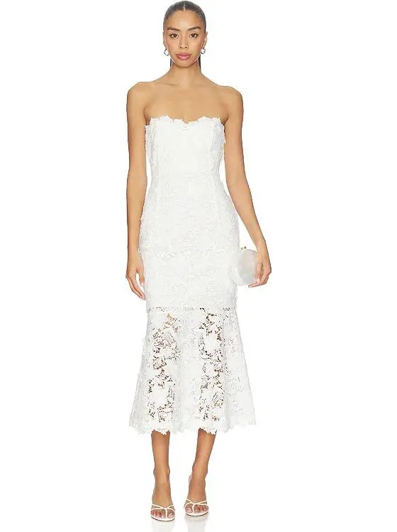 Generation Love Makaia Butterfly Lace Dress - White