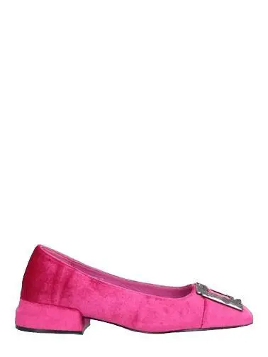 JEANNOT Ballet Flats With Buckle - Pink