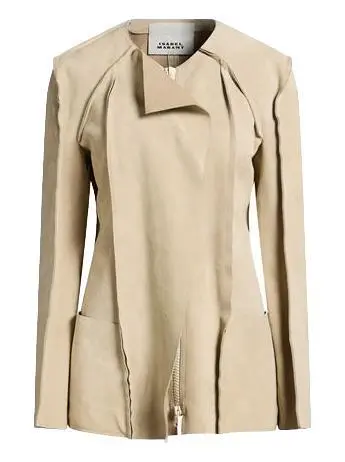 Isabel Marant Calfskin Jacket - Beige