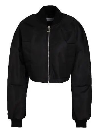 Sportmax Solid Bomber Jacket - Black