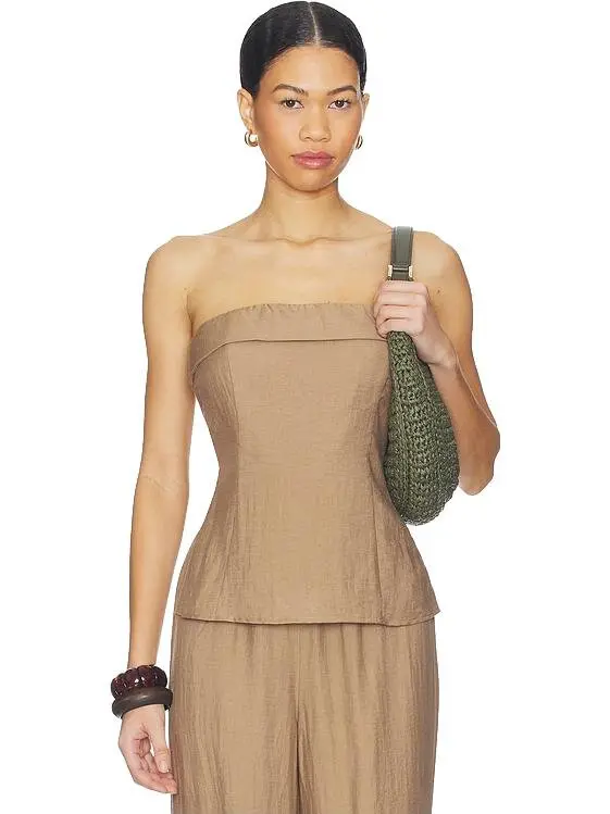 Heartloom Anne Top - Brown