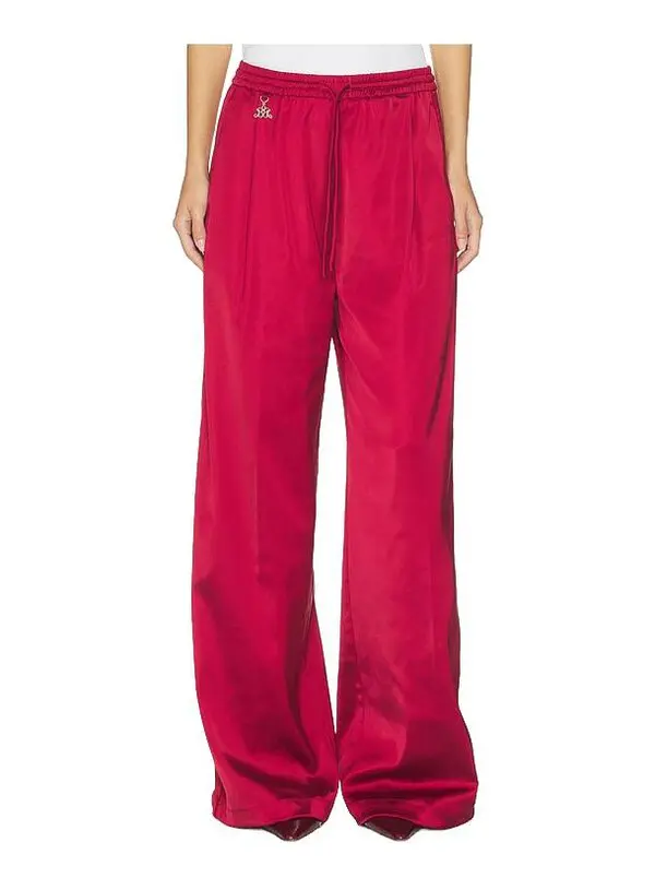GESTUZ X Barbie Ricky Track Pants - Red