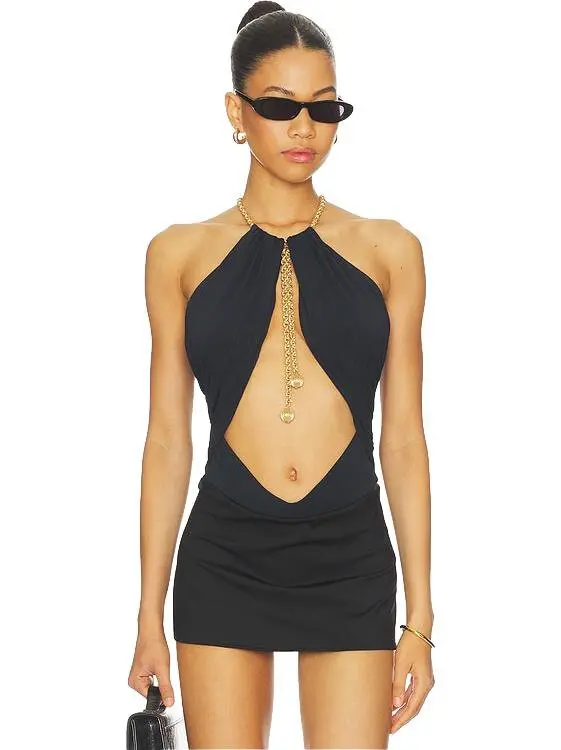 Nbd Marla Bodysuit - Black