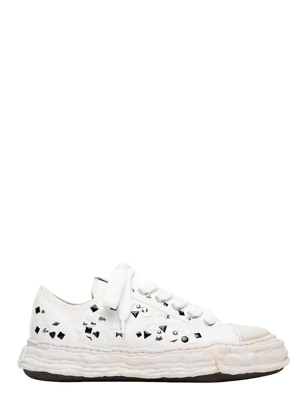 Mihara Yasuhiro Peterson 23 Og Sole Embellished Low-top Sneakers - White