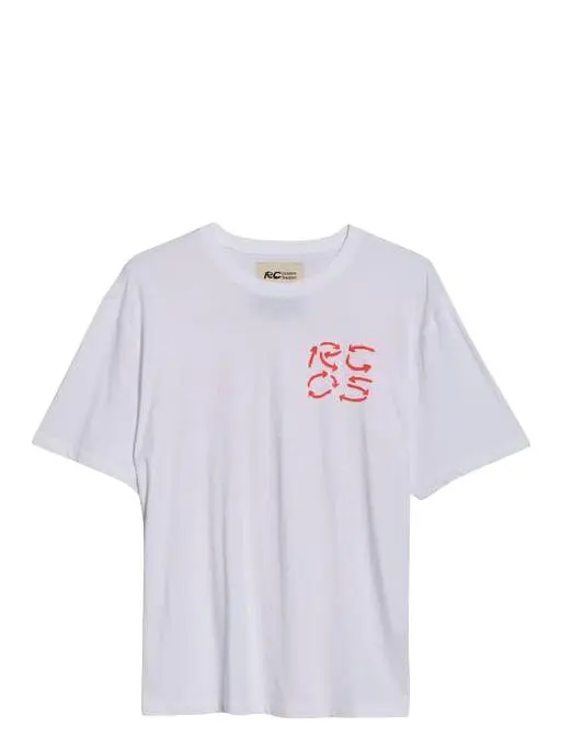 RC OUTDOOR SUPPLY Graphic Cotton T-shirt - White