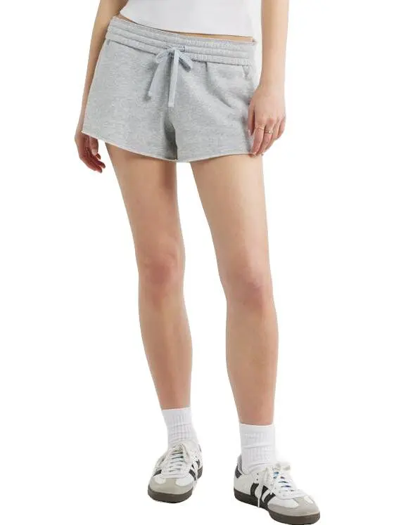 Bp. Fleece Mini Sweat Shorts - Grey Soft Heather