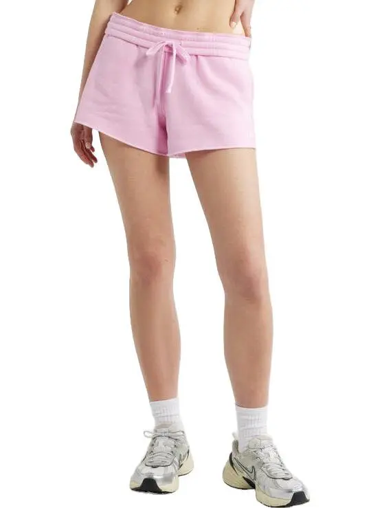 Bp. Fleece Mini Sweat Shorts - Pink Sweet