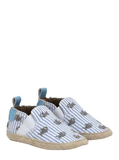 Robeez® Cove Crib Shoe - Light Blue