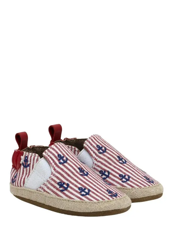 Robeez® Cove Crib Shoe - Red